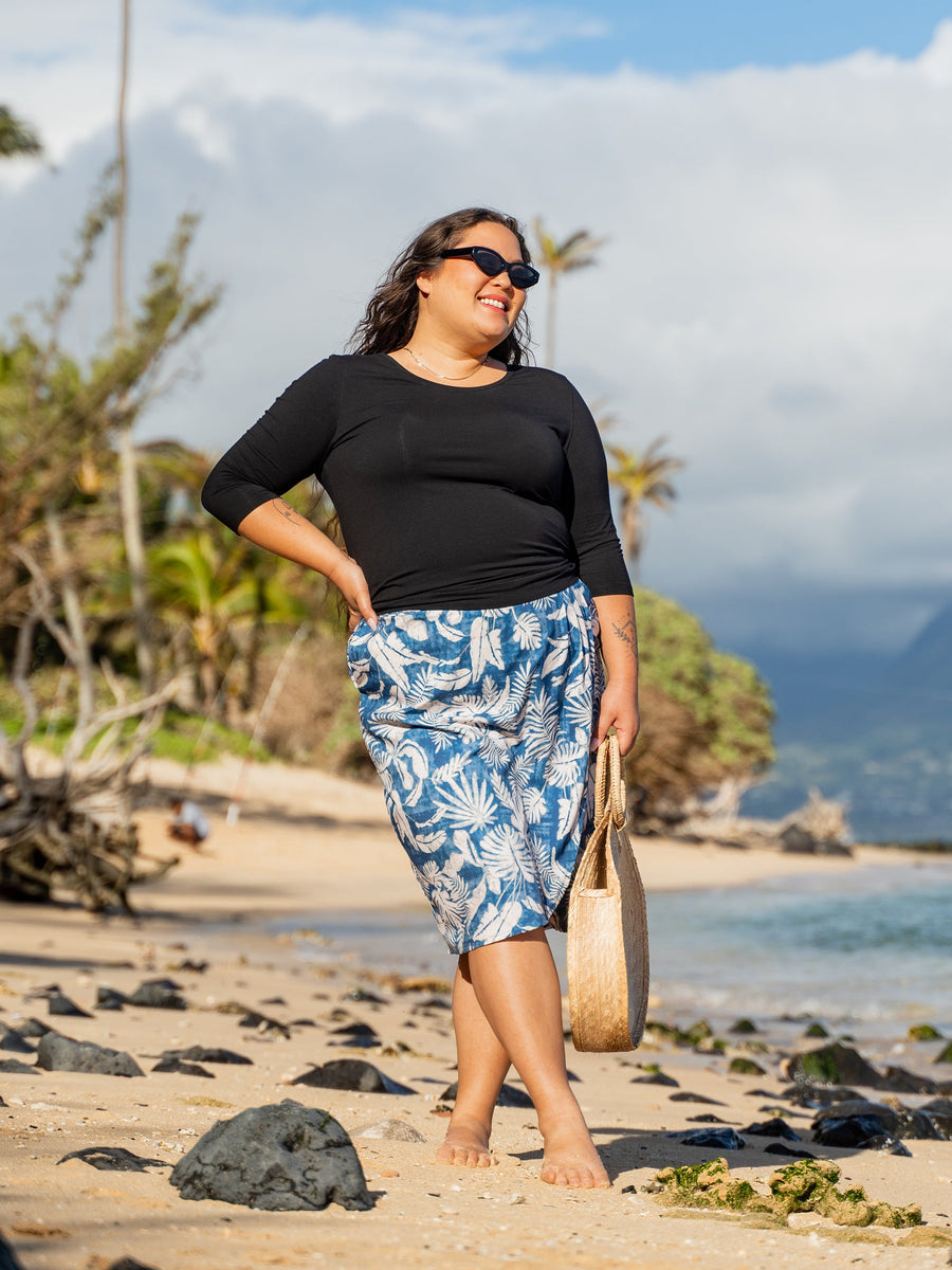 Sun Print Blue | Length 3 – RipSkirt Australia