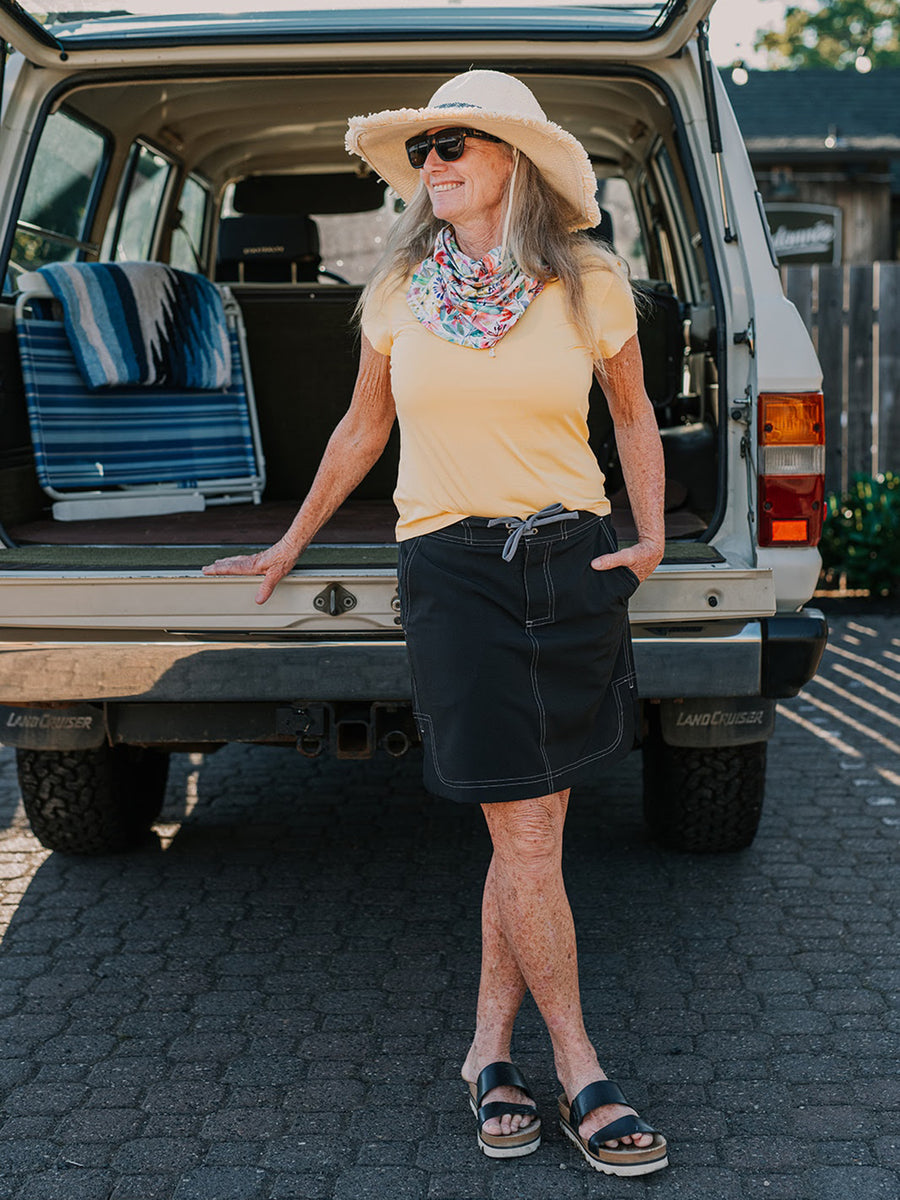 Black | Sport Skirt – RipSkirt Australia